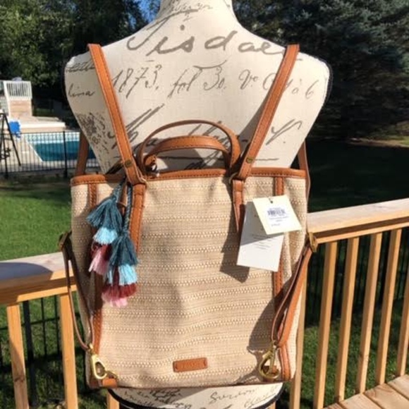 Fossil | Bags | Nwt Fossil Camilla Convertible Small Backpack | Poshmark